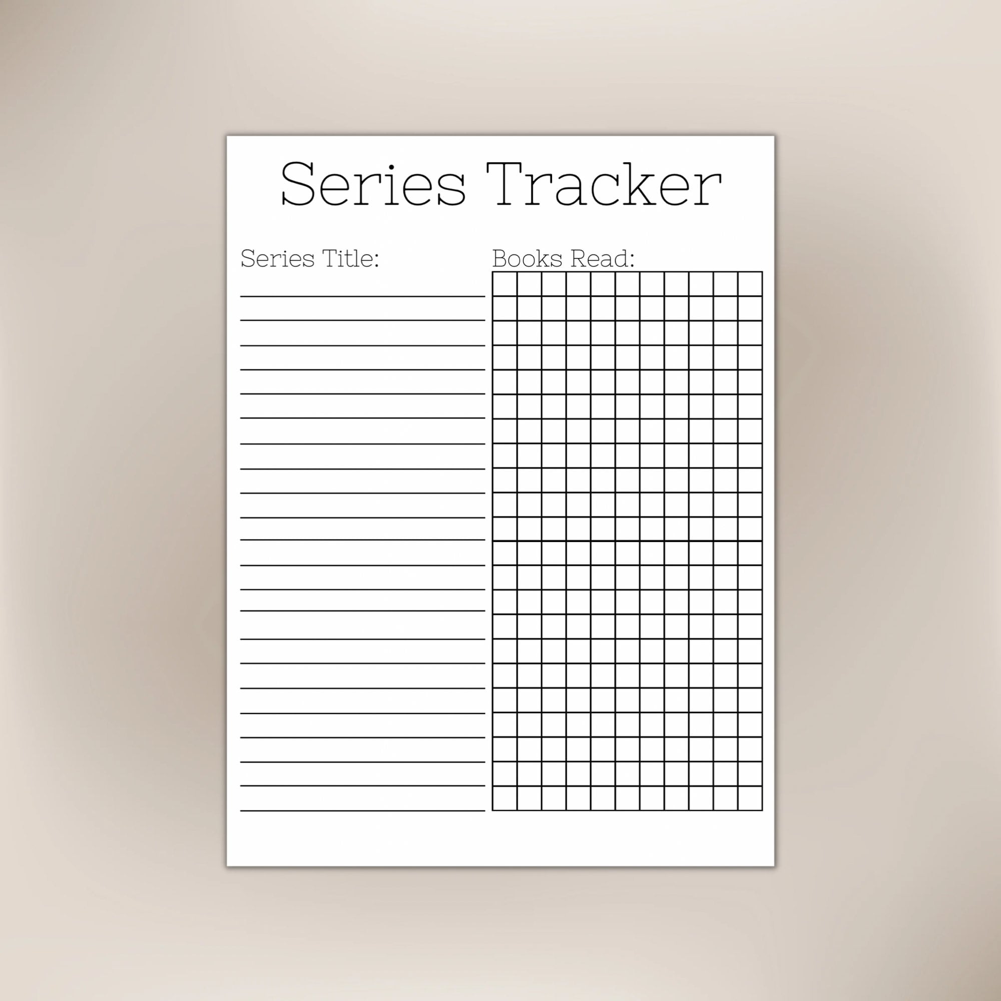 Book Series Tracker Sticker Book Journal Sticker Reading - Etsy