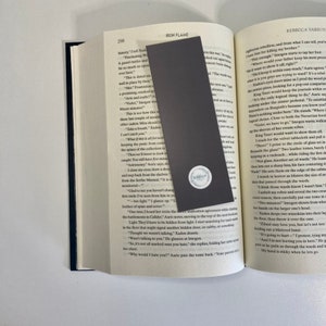 Morally Gray Paint Swatch Bookmark, Double Sided Bookmark, Book Club ...