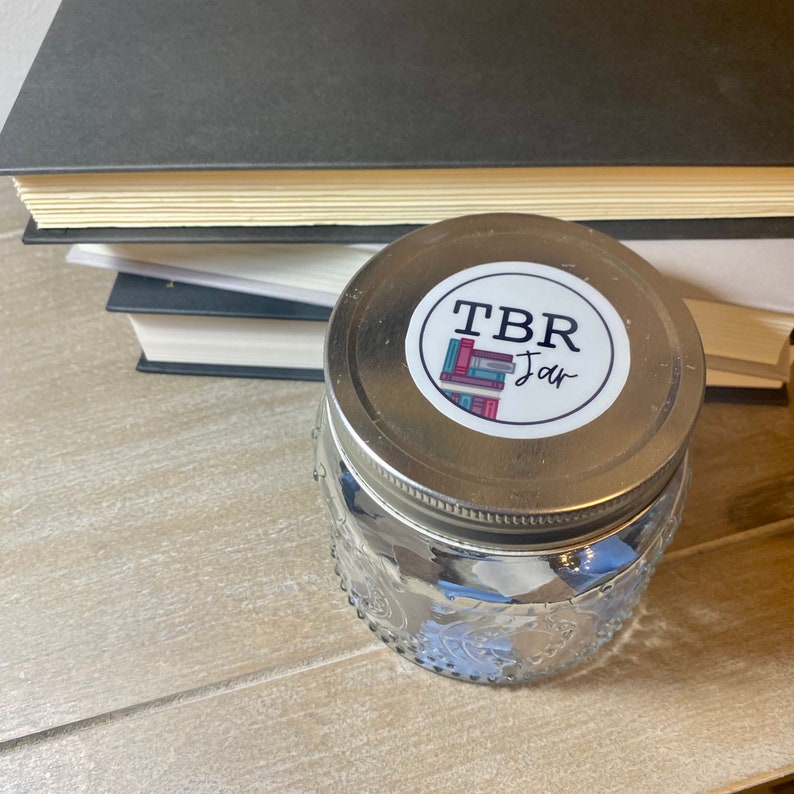 To Be Read Sticker, TBR Jar, TBR Cart, Book Worm, Librarian Gift ...