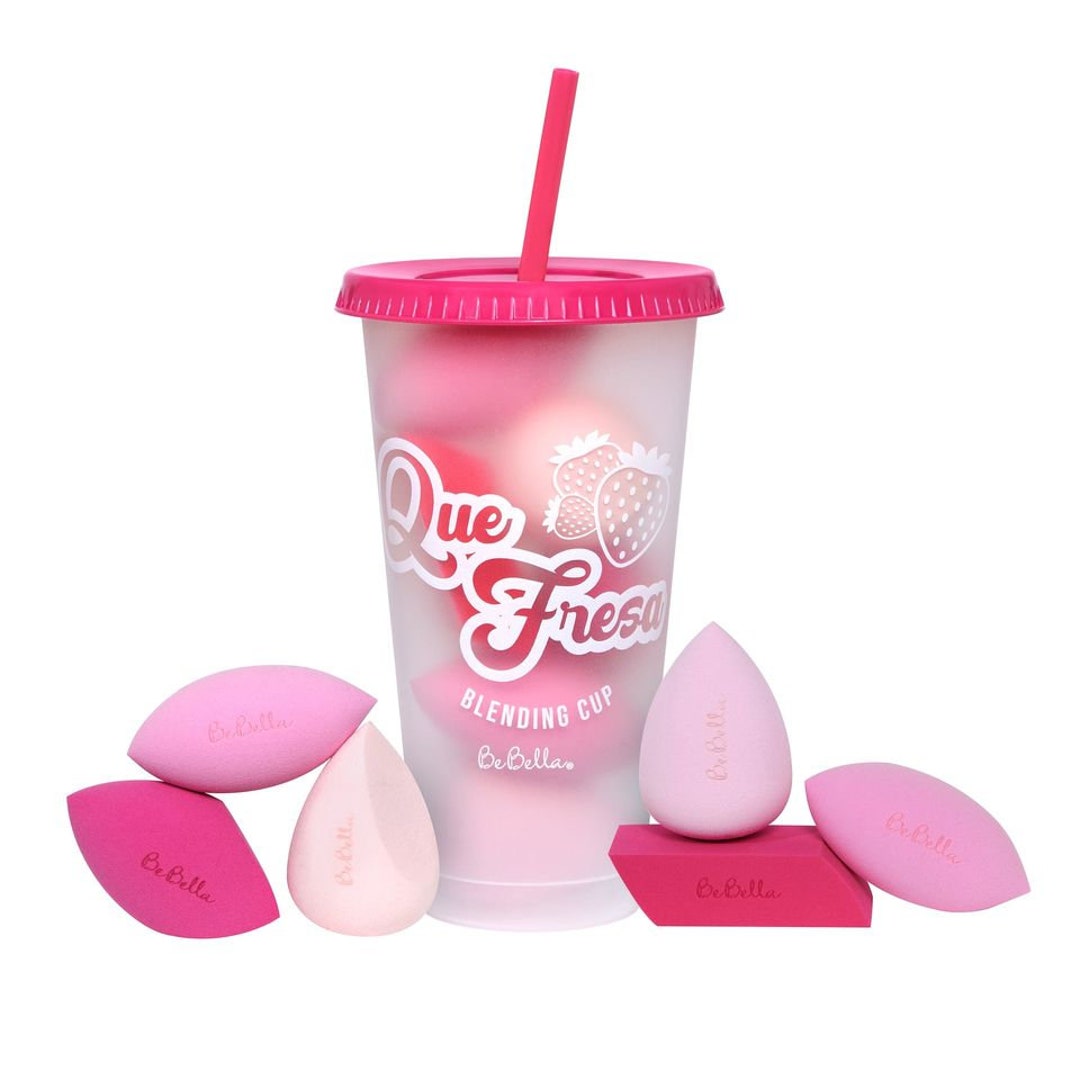 Que Fresa Blending Cup/6 Makeup Sponges 1 Cup. - Etsy