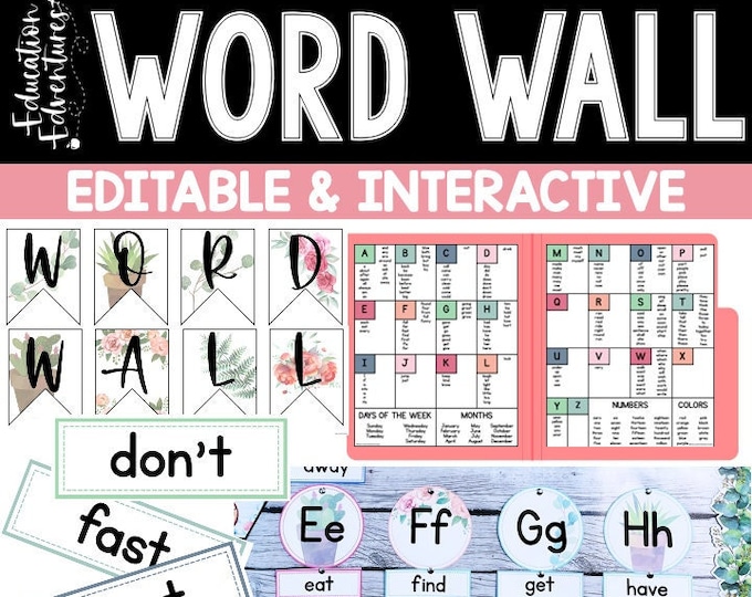 Botanical Voice Level Chart EDITABLE Voice Volume Levels - Etsy