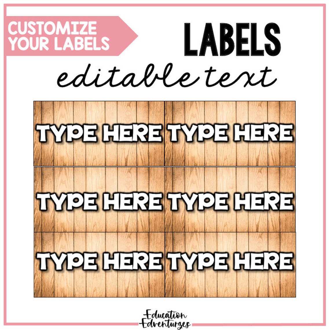 Drawer Organizer Labels L Cart Labels Classroom Organization 6 Styles ...