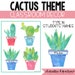Cactus Classroom Door Display or Bulletin Board EDITABLE Classroom ...