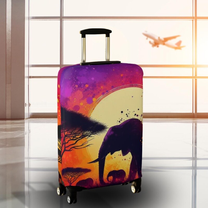Luggage Cover Afrocentric - Etsy