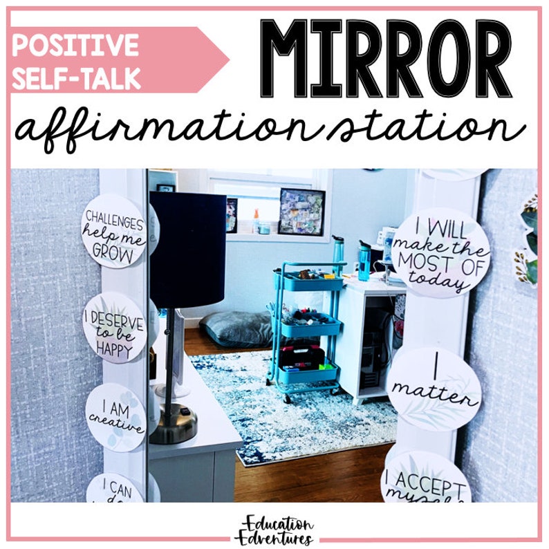 Botanical Affirmation Station EDITABLE | Positive Affirmations ...