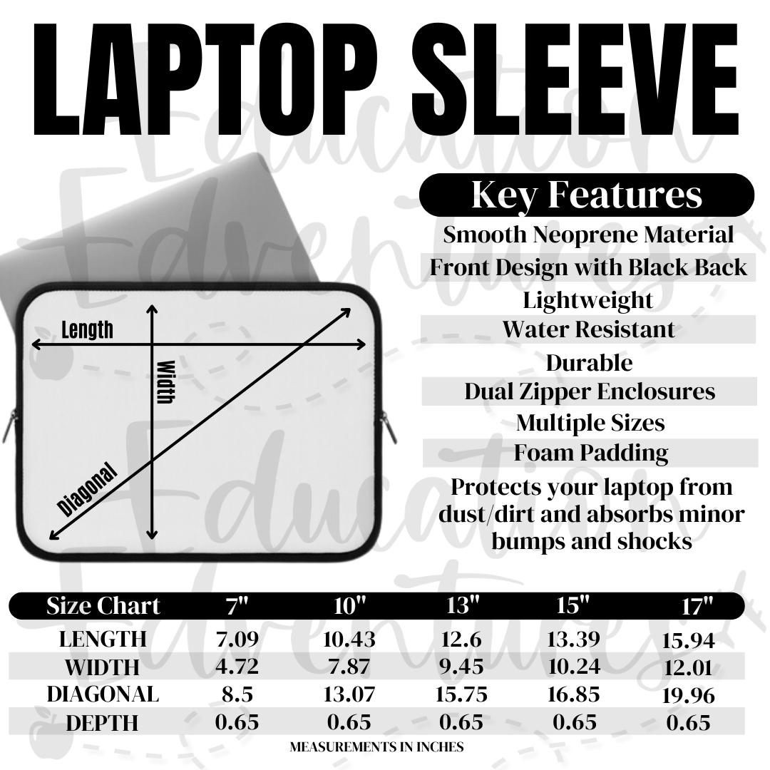Laptop Sleeve Size Chart and Key Features, Printify POD Product Listing ...