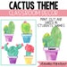 Cactus Classroom Door Display or Bulletin Board EDITABLE Classroom ...