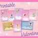 Fairy Printable Valentines Day Cards for Kids, Cute Fairy Tale ...