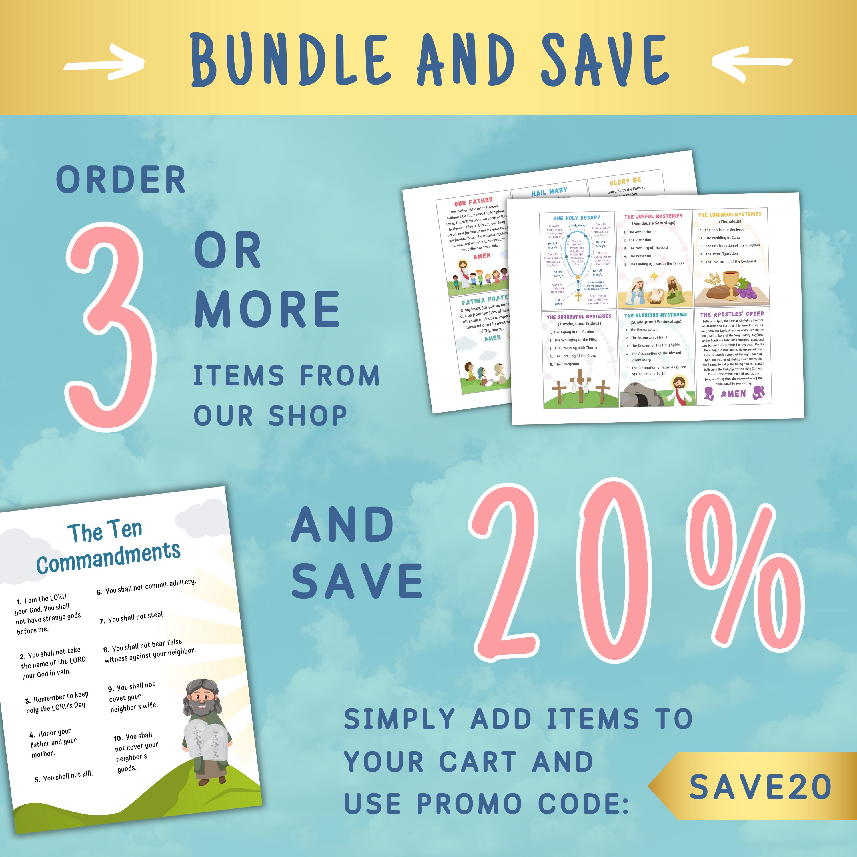 Church Prayer Cards Catholic Classroom Homeschooling Printable Prayer ...