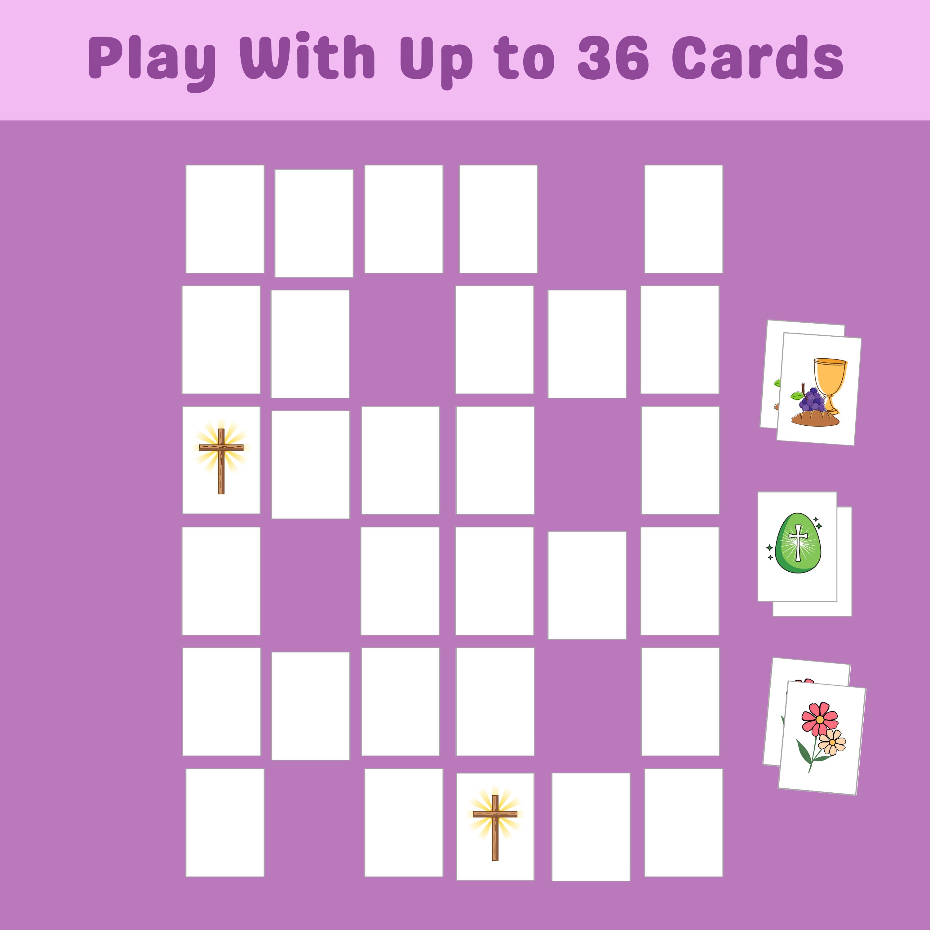 Holy Week Preschool Matching Game Christian Easter Family Games Toddler ...