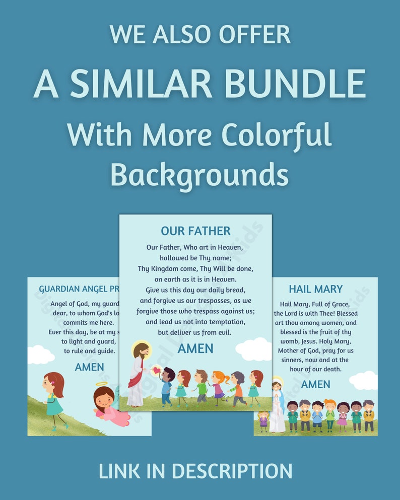 Hail Mary Prayer Printable for Kids Religious Hail Mary Full - Etsy ...