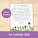 Apostles Creed Printable Prayer Poster for Catholic Kids, Catholic ...