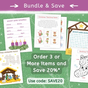 Catholic Kids Advent Word Search Puzzle, Catholic Advent Word Find ...