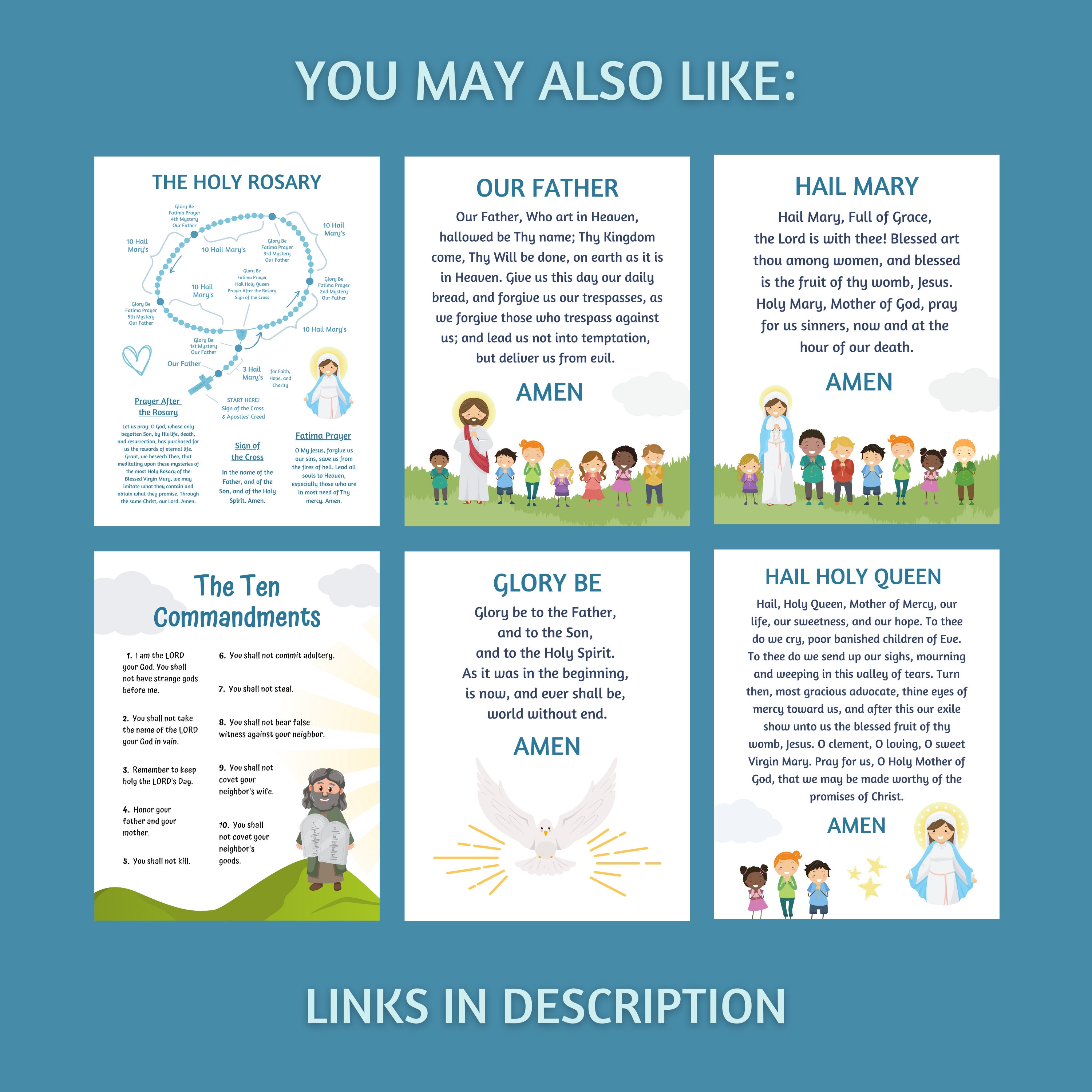 Apostles Creed Catholic Classroom Posters, Catholic School, Catholic ...