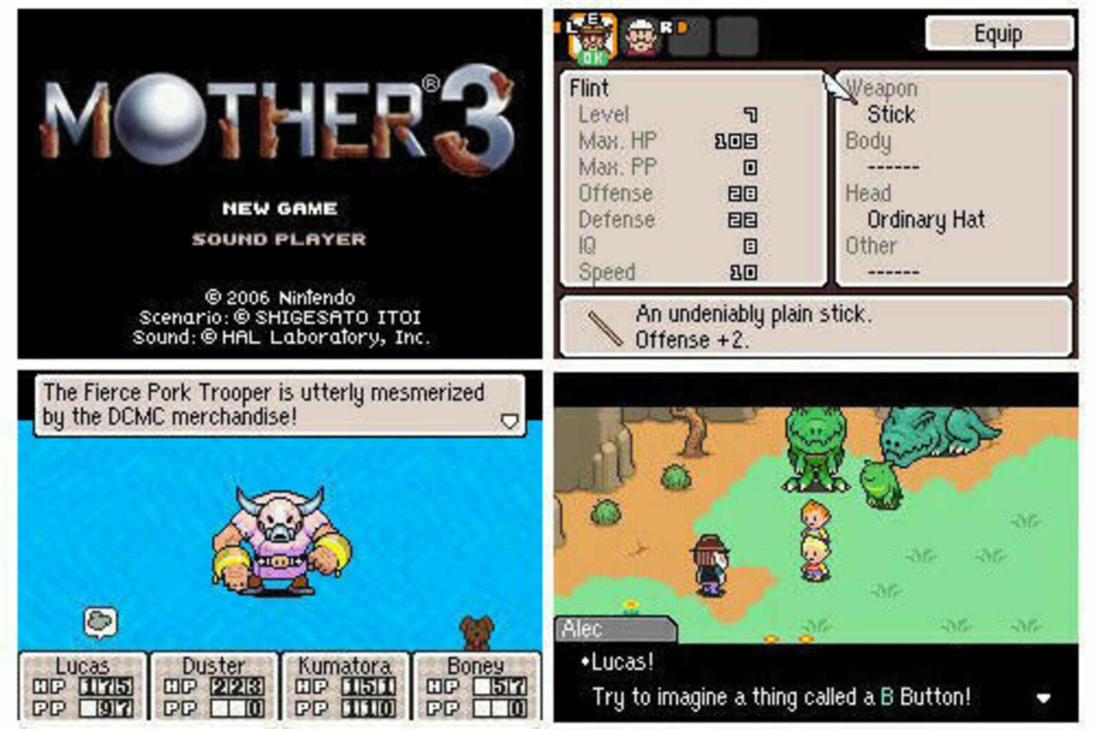 Mother 3 1.3 Version ENGLISH Fan Translation GBA Gameboy - Etsy