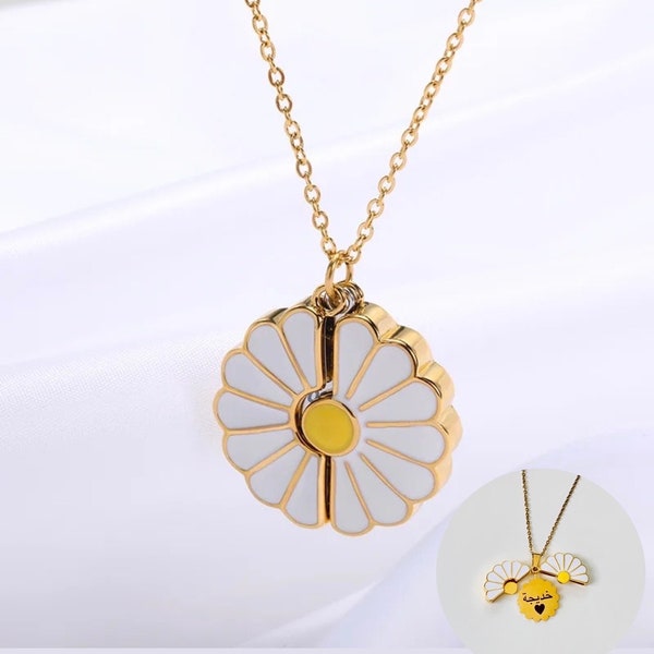 Daisy Necklace - Etsy Canada