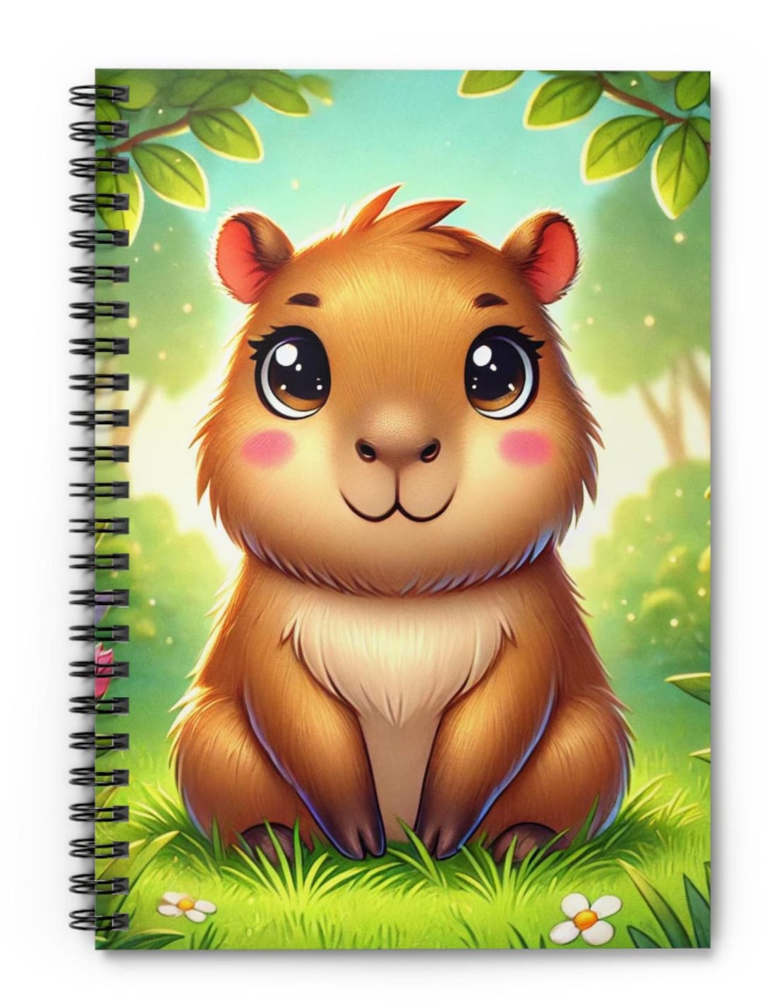 Capybara Notebook, Funny Capy Sketchbook, Vintage Journal Animal Lovers ...