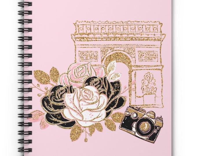 Pink Notebook Cover | Bachelorette Party | Gift for Girls | Glamorous ...