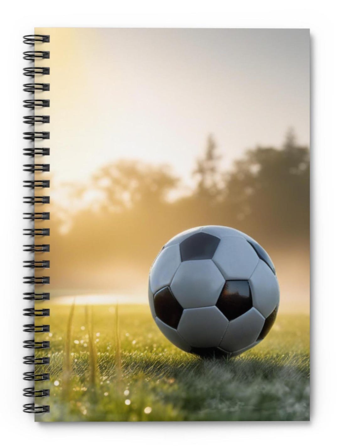 Soccer Ball Art-themed Notebook Journal: Perfect for Coaches, Training ...