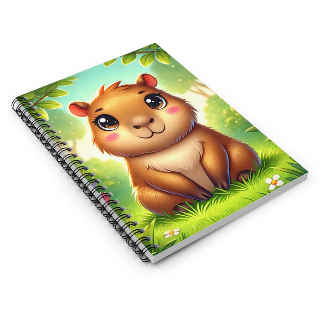 Capybara Notebook, Funny Capy Sketchbook, Vintage Journal Animal Lovers ...