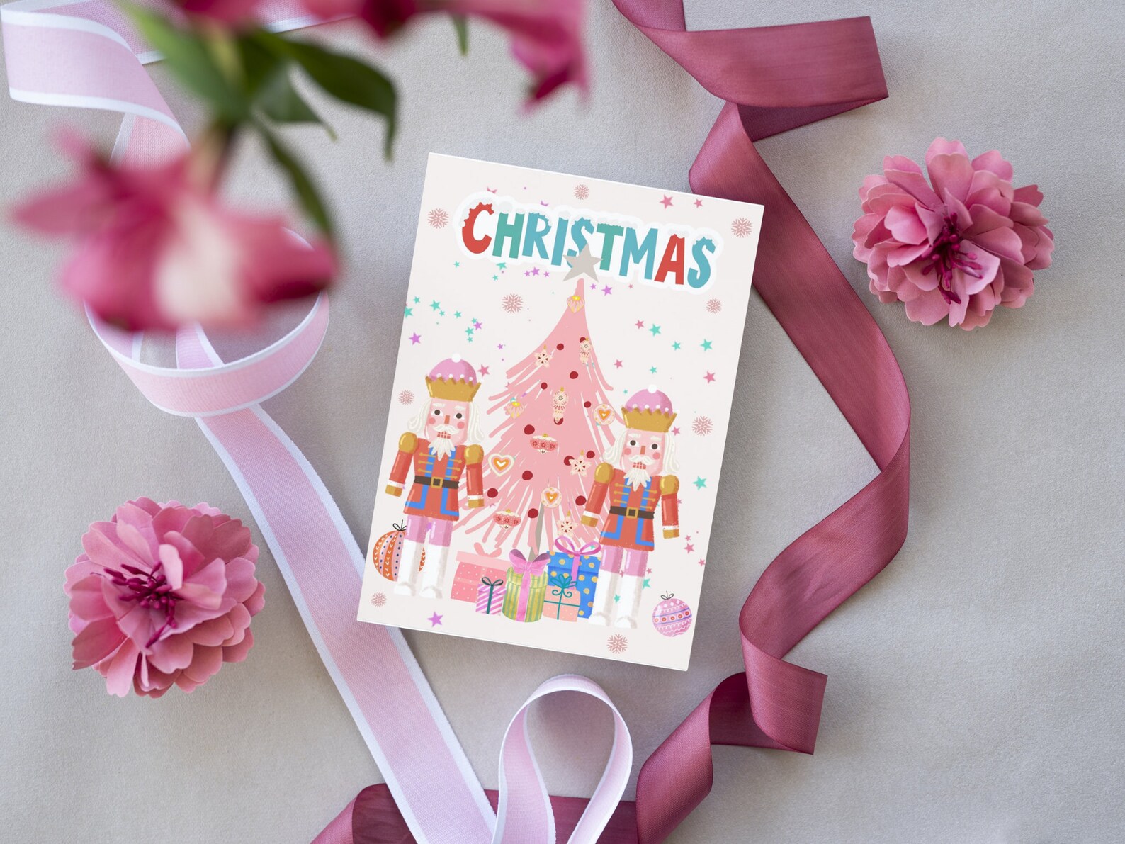 Printable Nutcracker Card DIGITAL Christmas Card Digital - Etsy