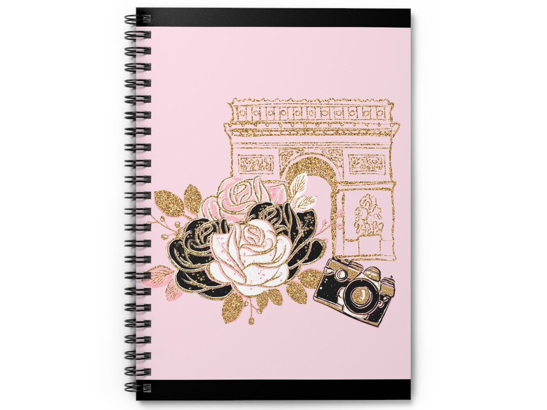 Pink Notebook Cover | Bachelorette Party | Gift for Girls | Glamorous ...