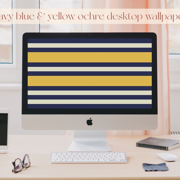 Ochre Wallpaper - Etsy