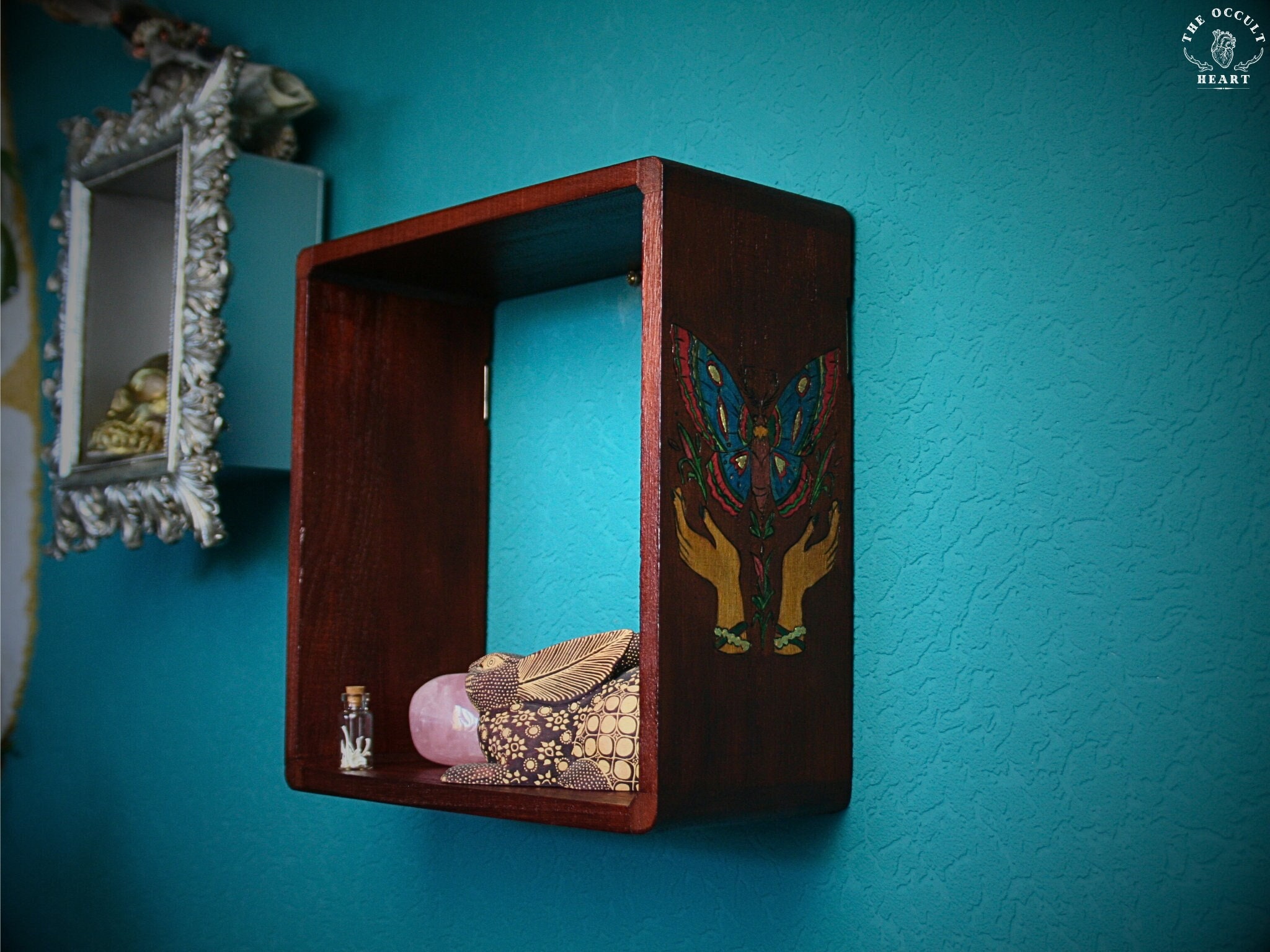 Beautiful Wall Shelf for Wicca Pagan Witches With a Unique - Etsy Singapore