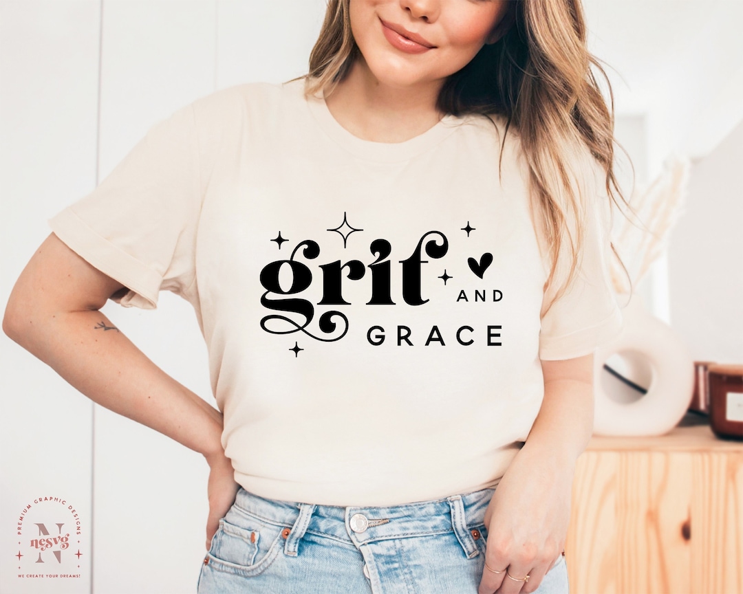 Grit and Grace SVG PNG PDF, Religious Svg, Inspirational Svg ...