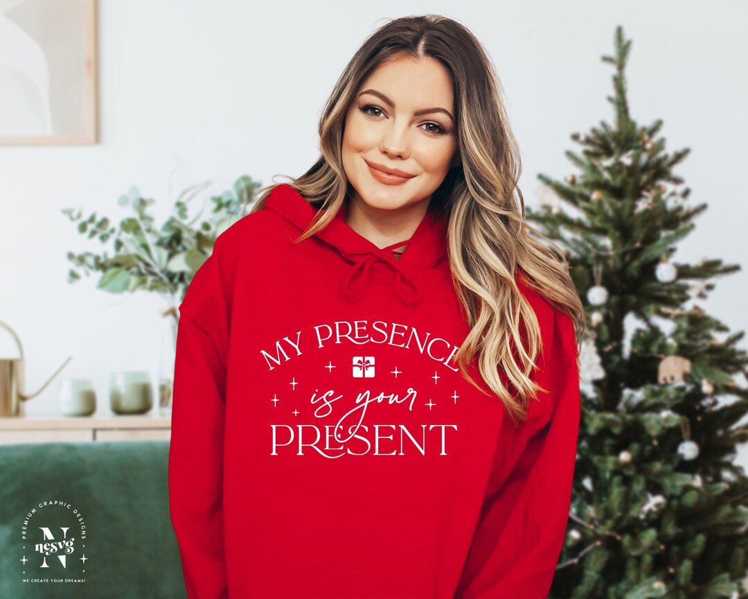 My Presence is Your Present SVG PNG PDF, Funny Holiday Svg, Christmas ...
