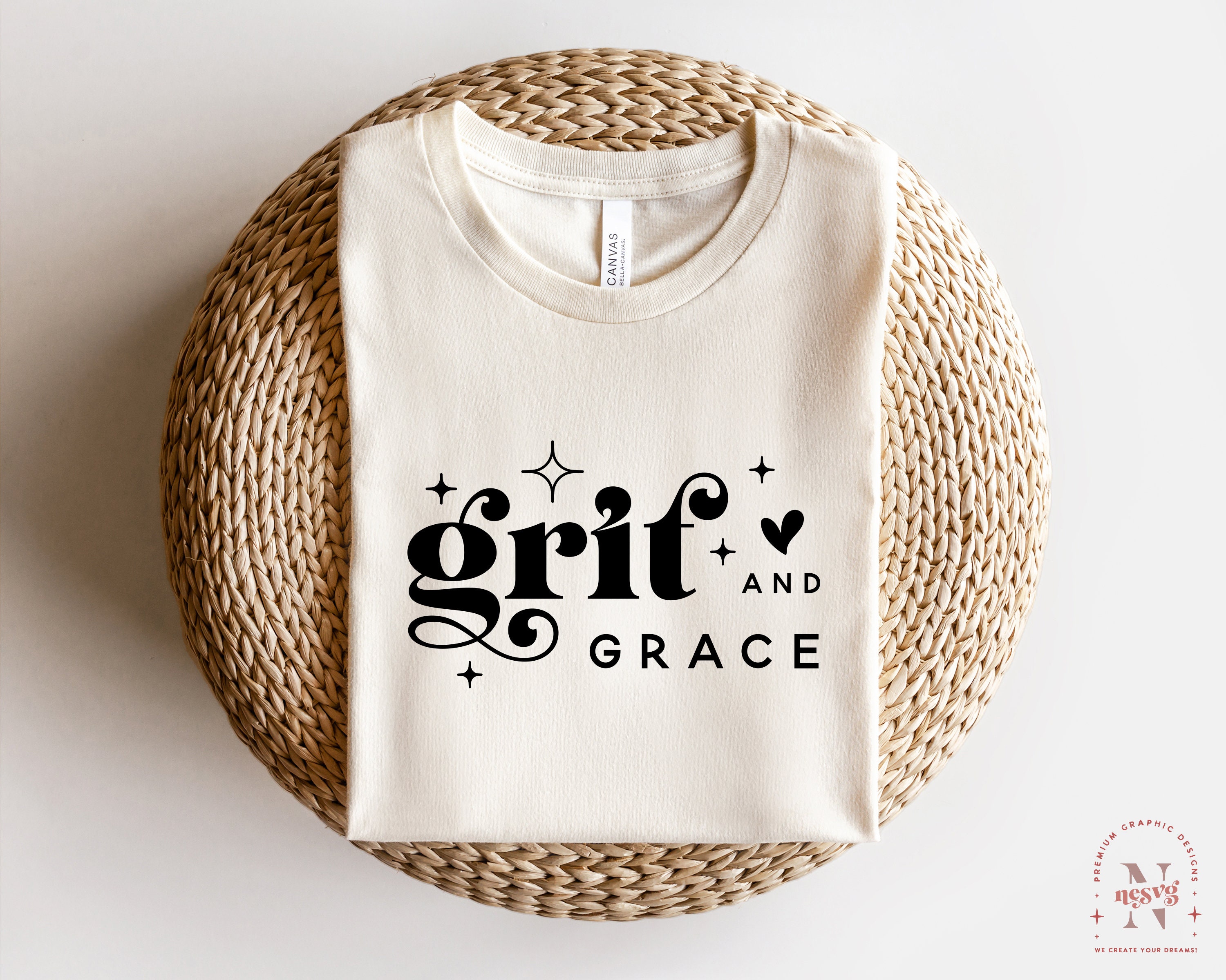 Grit and Grace SVG PNG PDF, Religious Svg, Inspirational Svg ...