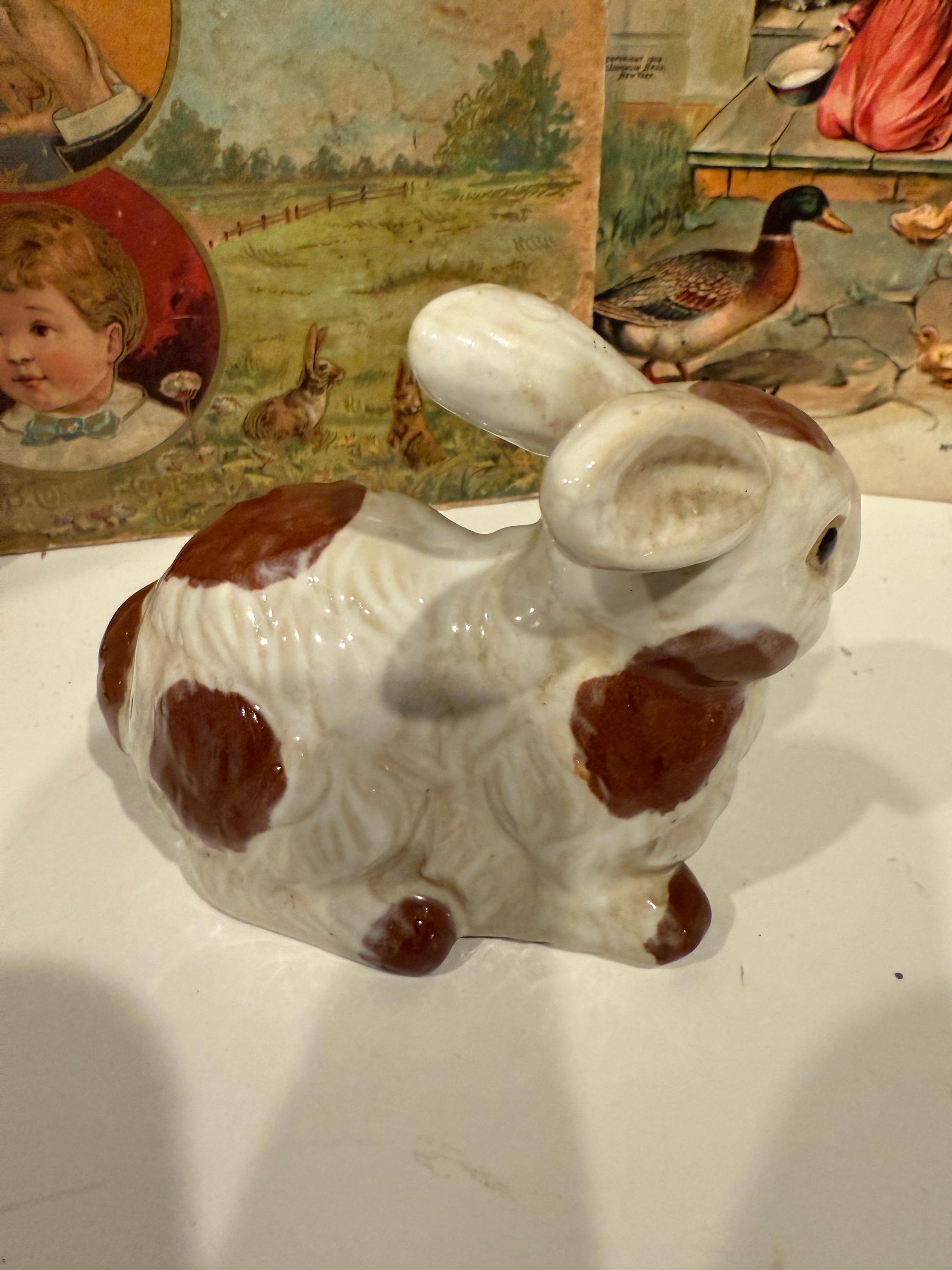 Spring Rabbit Glazed Finish Aforable Collectible - Etsy