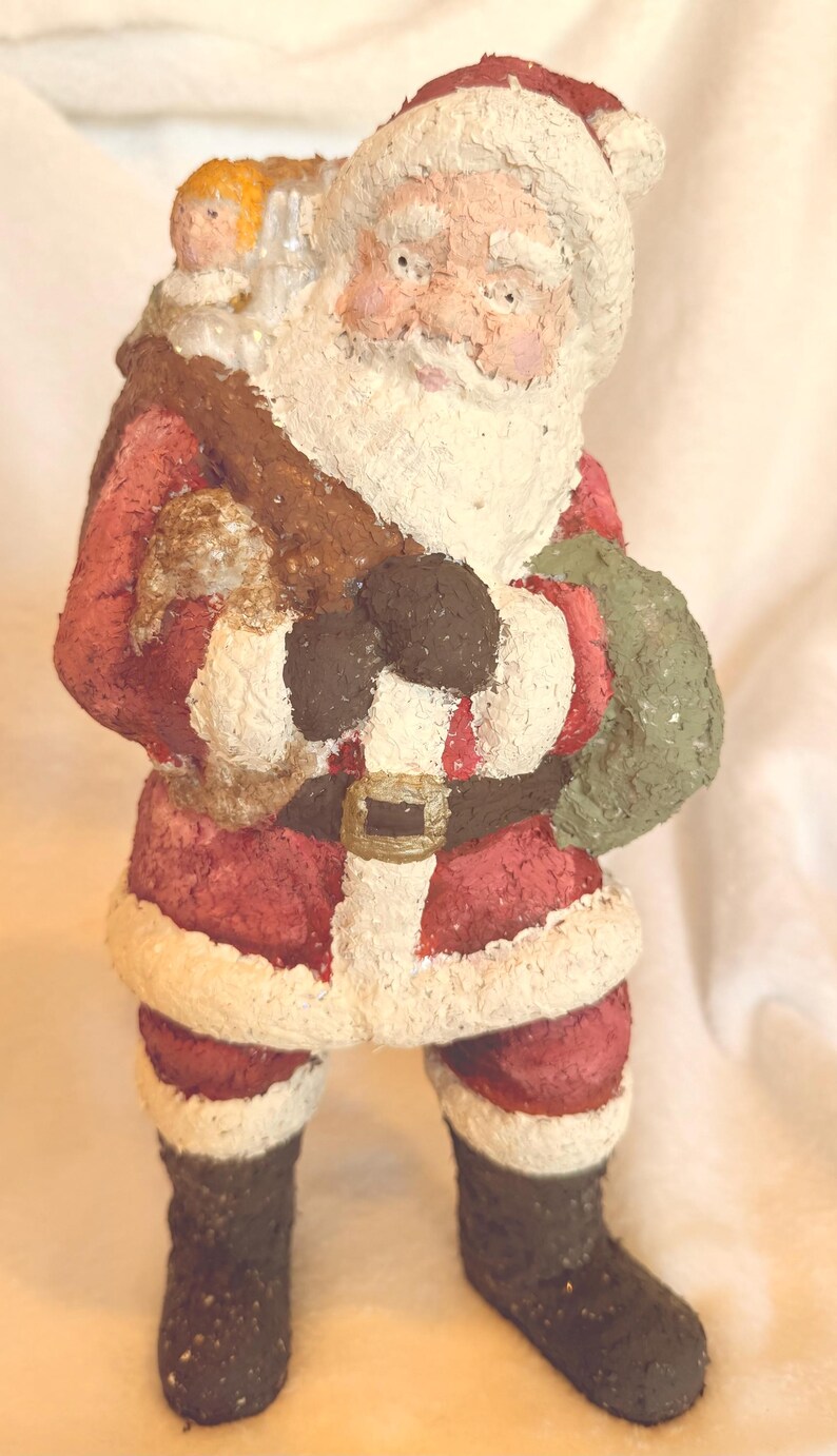 Christmas Santa SALE Handmade Vintage Style - Etsy
