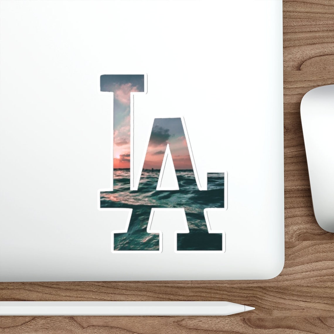 LA Dodgers Stadium Vinyl Sticker Basketball Sticker, Baseball, Sticker ...