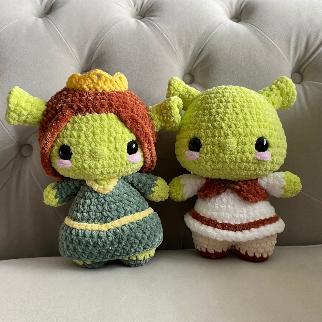 Crochet Ogre and Princess Ogre Bundle (made to Order) - Etsy