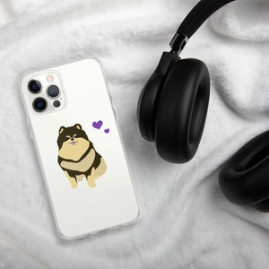Yeontan Pomeranian Dog Clear Case for Iphone®, Tannie BTS V Phone Case ...