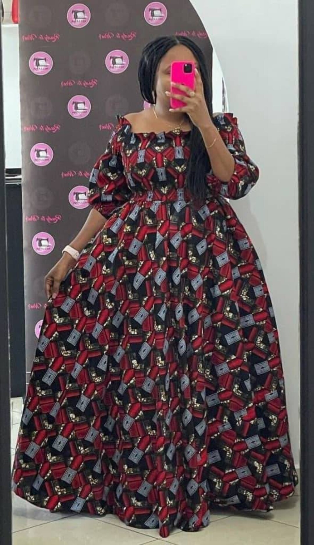 African Plus Size Dress,african Dress,african Maxi Dress, African Maxi ...