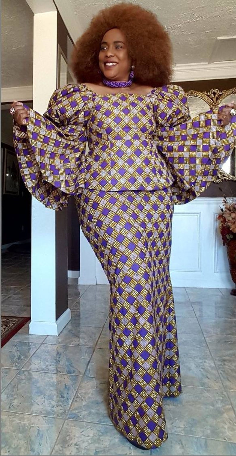 African Skirt Set,african Two Piece Set,african Skirt and Top,african ...