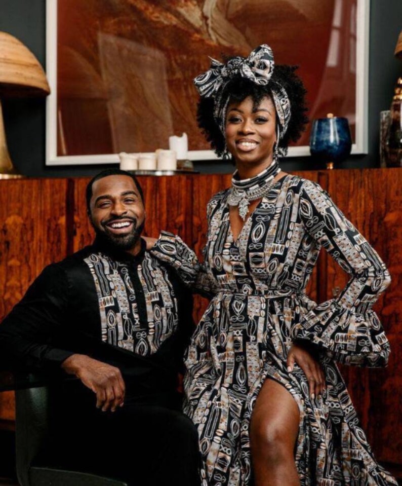 African Clothing for Couples/african Matching Outfits for Couples ...