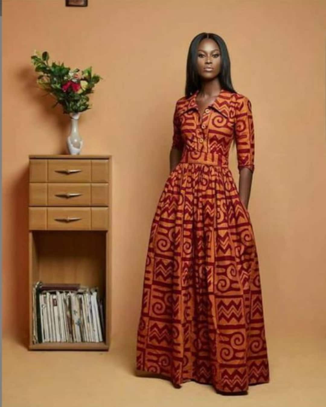 African Maxi Dress,african Dress,ankara Maxi Gown, African Maxi Dresses ...