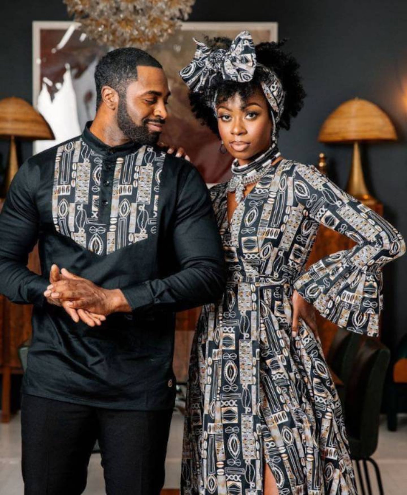 African Clothing for Couples/african Matching Outfits for Couples ...