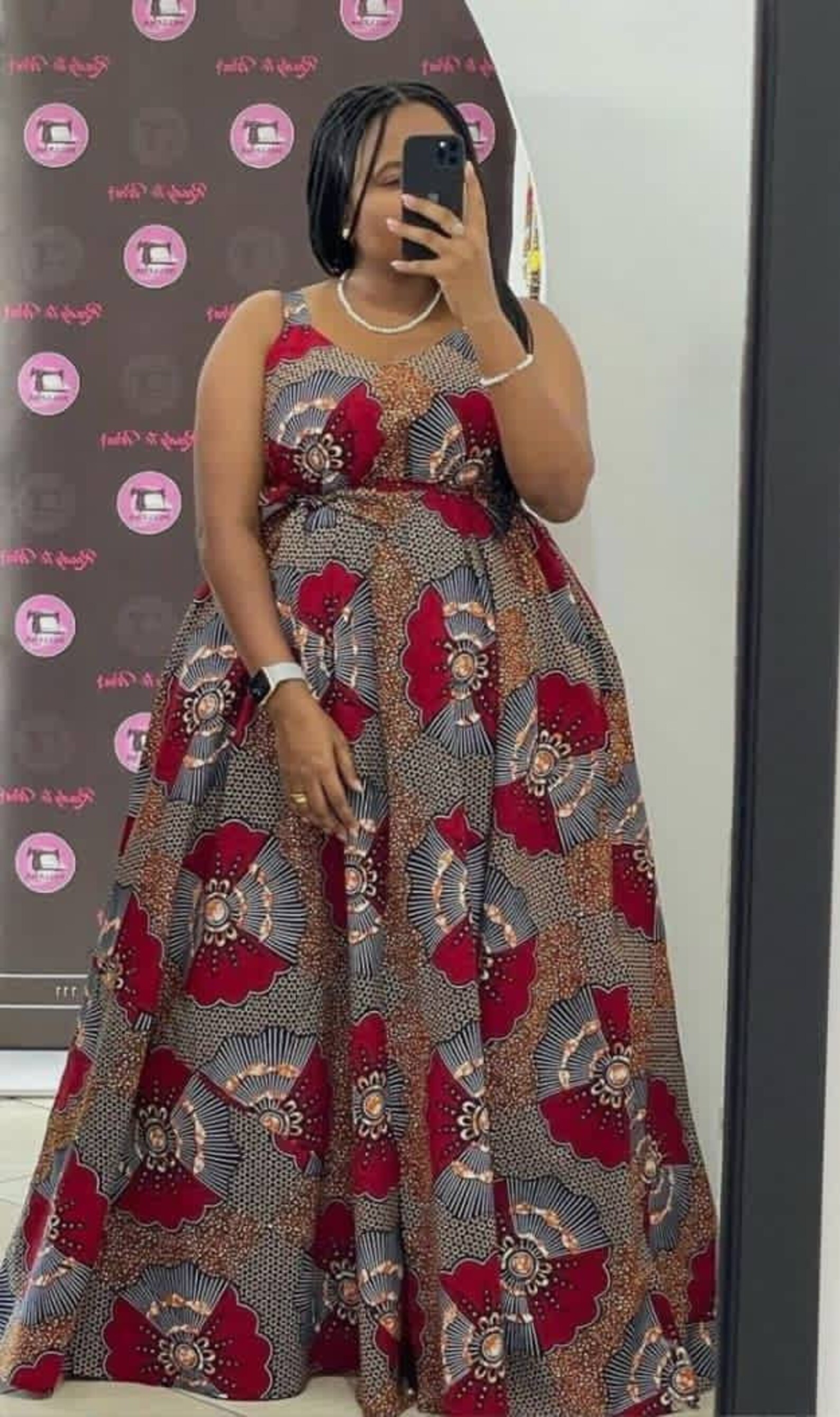 African Maxi Dress,african Plus Size Maxi Dress,african Clothing for ...