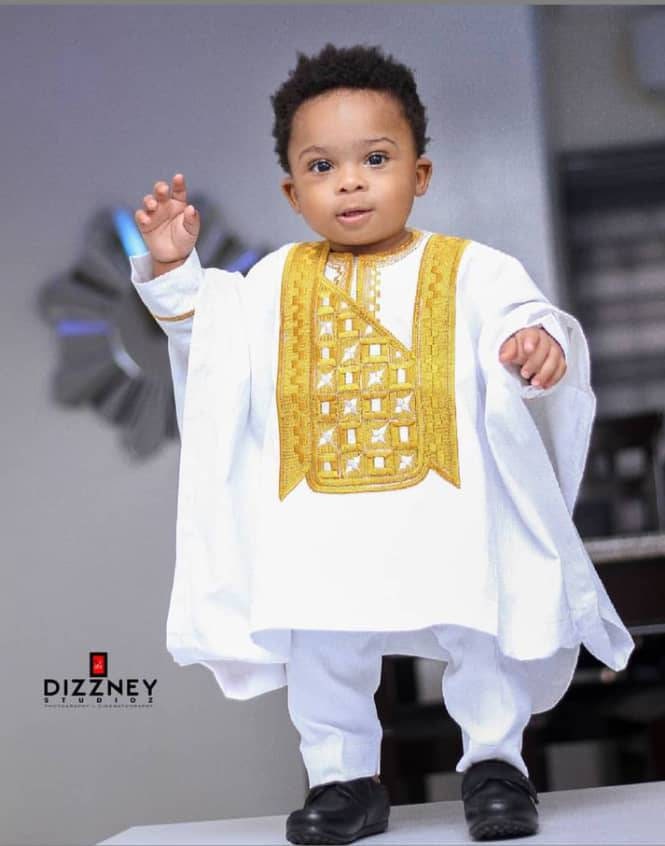 White Agbada African Boys Suit/african Clothing for Boys/african Boys ...