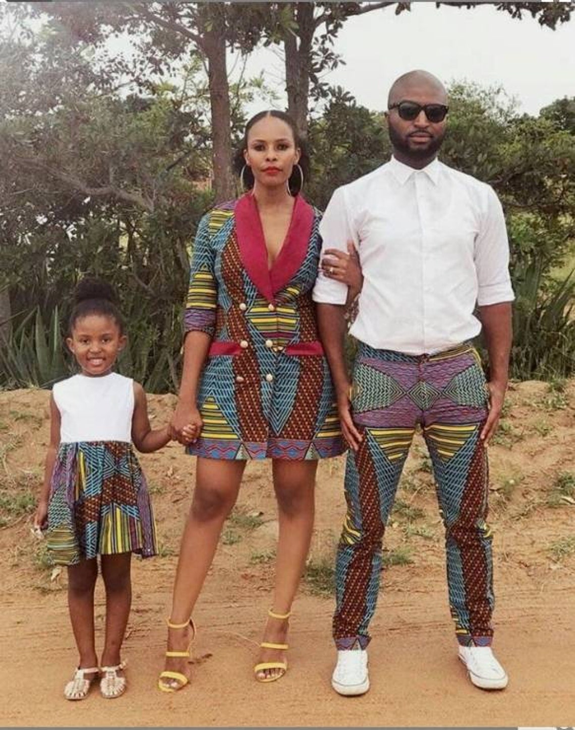 African Family Matching Outfitafrican Family Outfit/african - Etsy