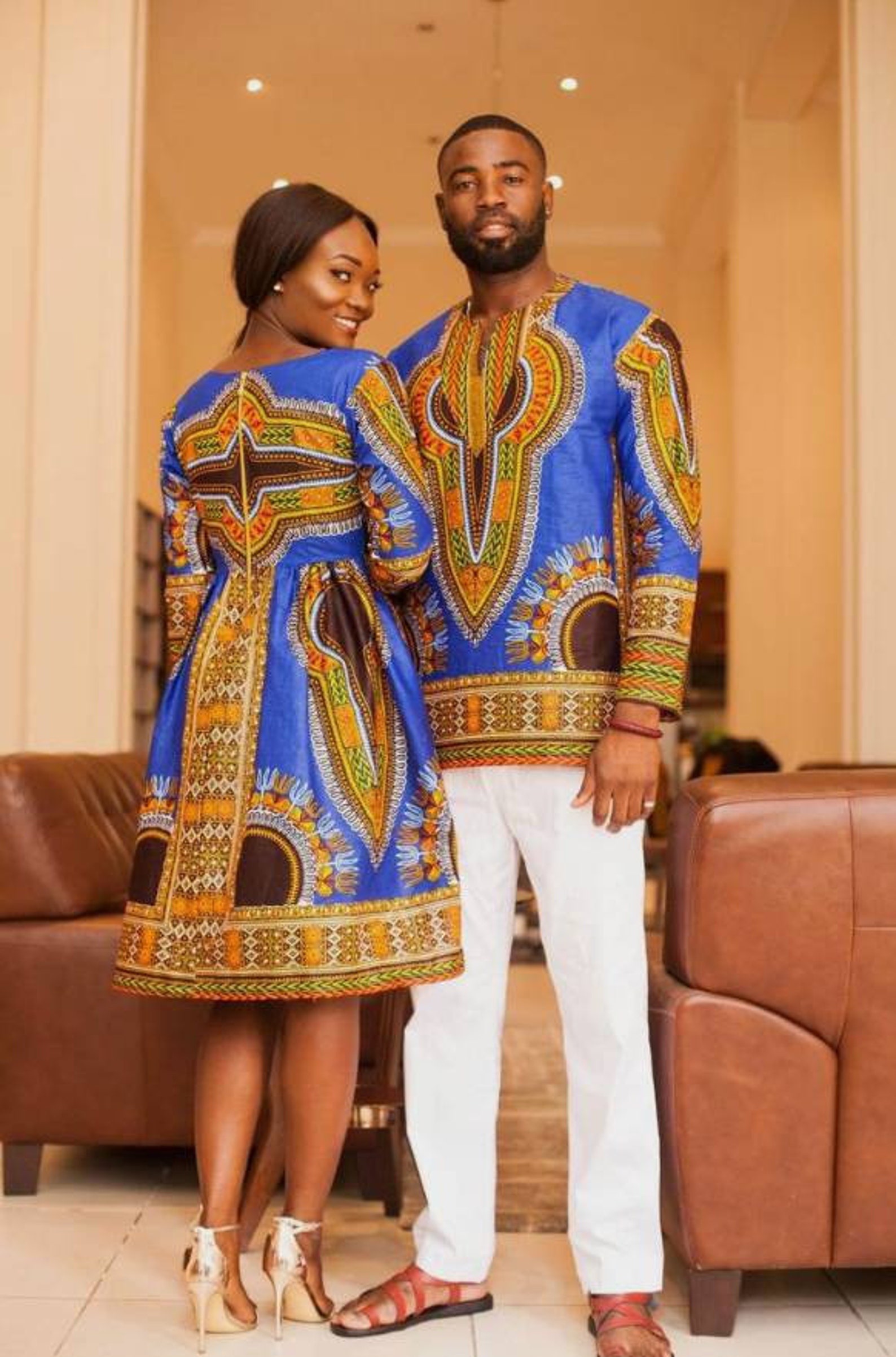 African Clothing for Couples/african Matching Outfits for Couples ...