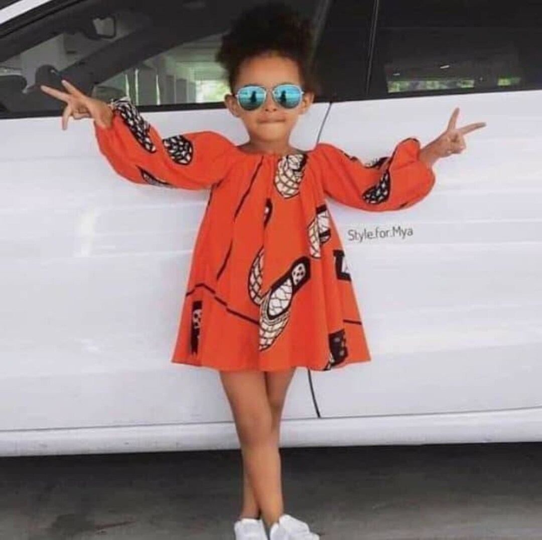 African Girls Dress/african Clothing for Girls/african Girls Birthday ...