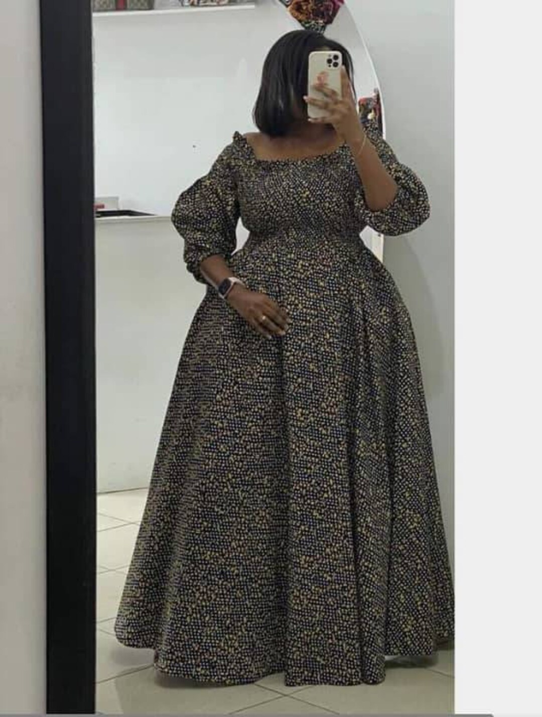 African Plus Size Dress,african Dress,african Maxi Dress, African Maxi ...