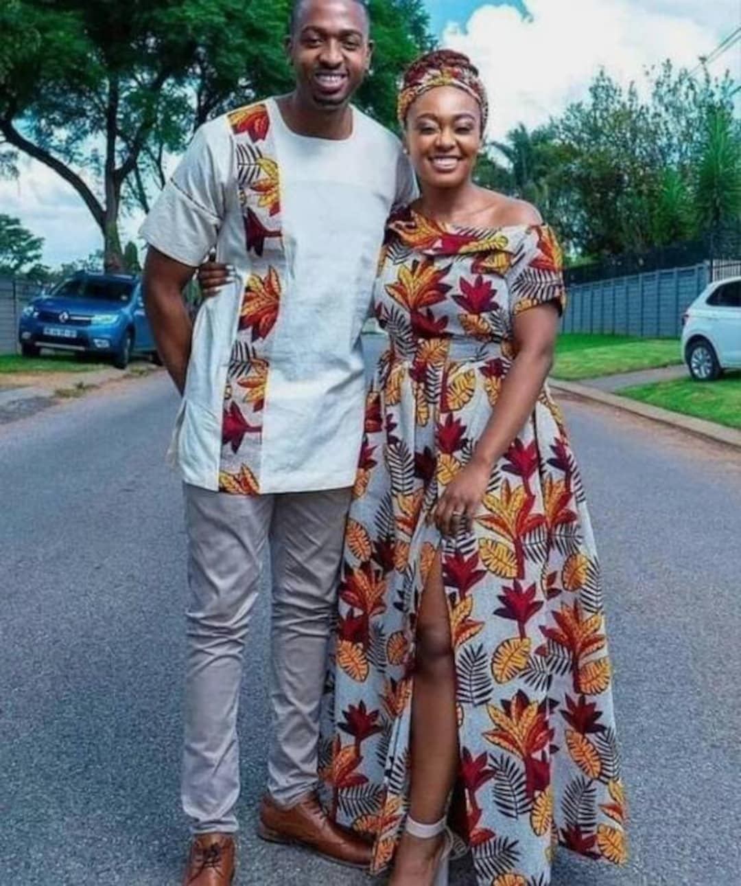 African Clothing for Couples/african Matching Outfits for Couples ...