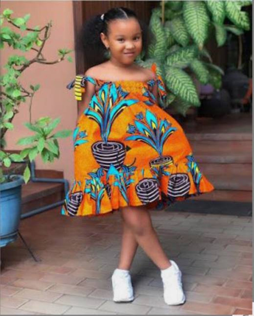 African Girls Dress/african Clothing for Girls/african Girls Birthday ...