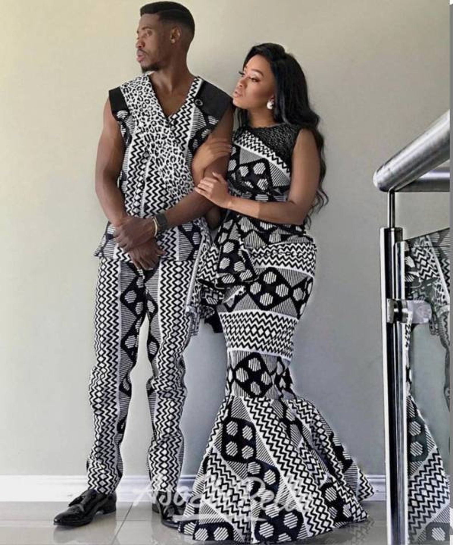 African Clothing for Couples/african Matching Outfits for Couples ...